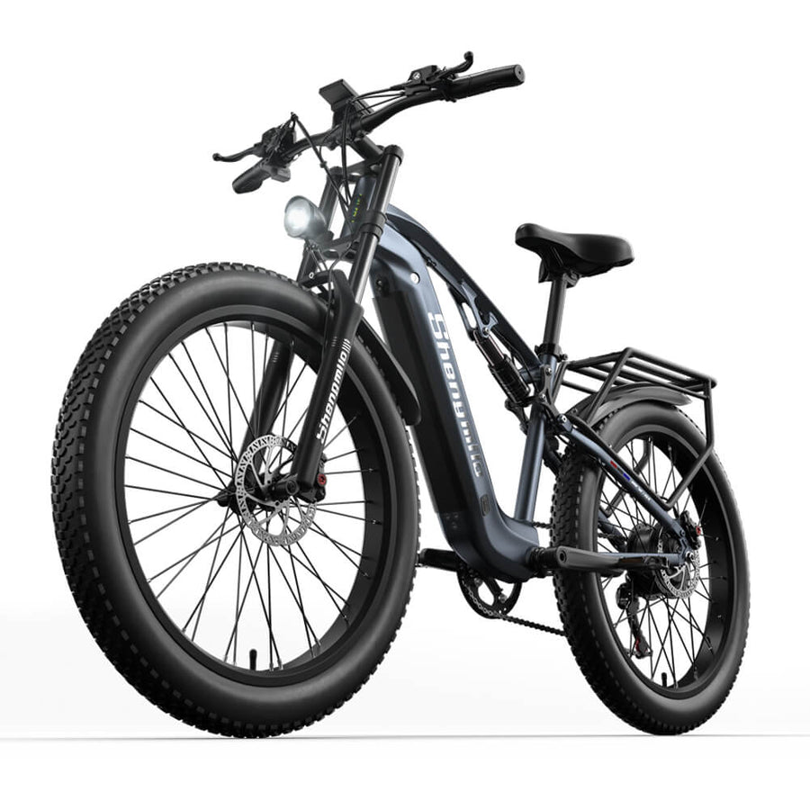 Shengmilo MX05 Full Suspension Electric Mountain Bike 48V 17.5AH 90KM ...