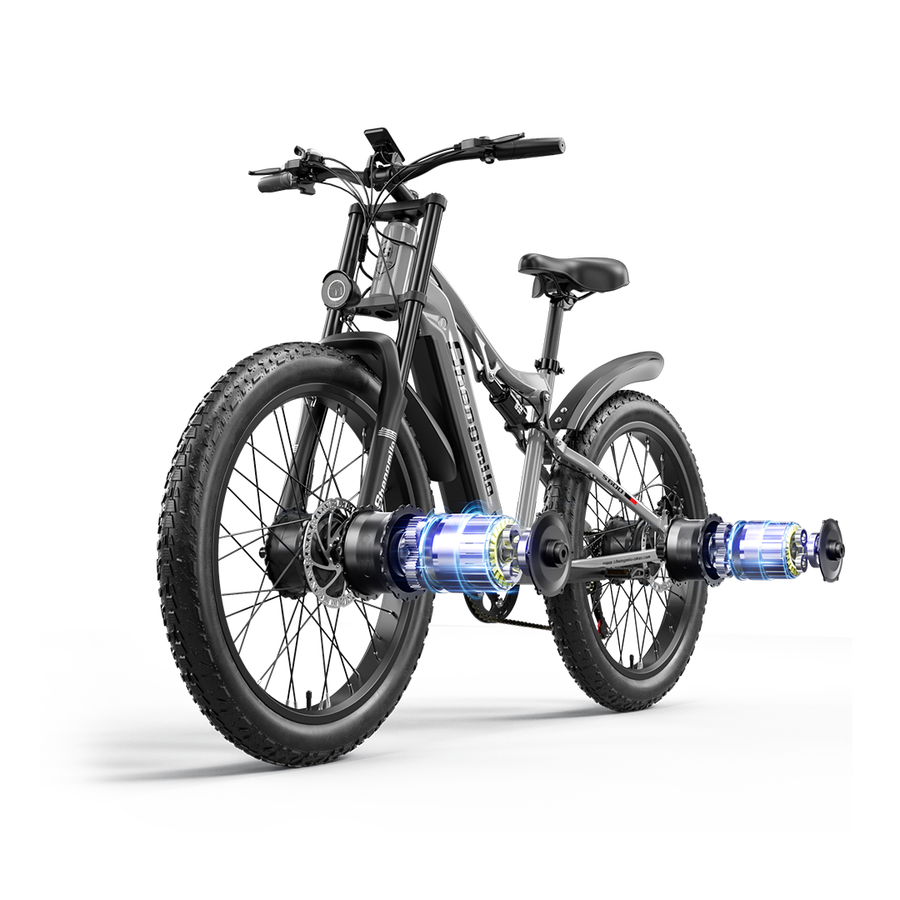 Shengmilo S600 2000W Dual Motor Electric Bike – Shengmilo® Official Website
