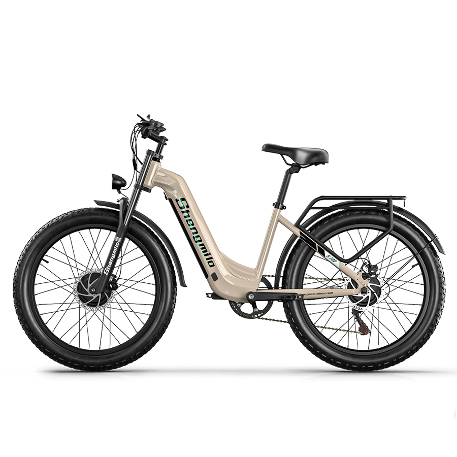 Shengmilo S700 1000W*2 Dual Motor Electric Bike 17.5Ah Samsung Battery ...