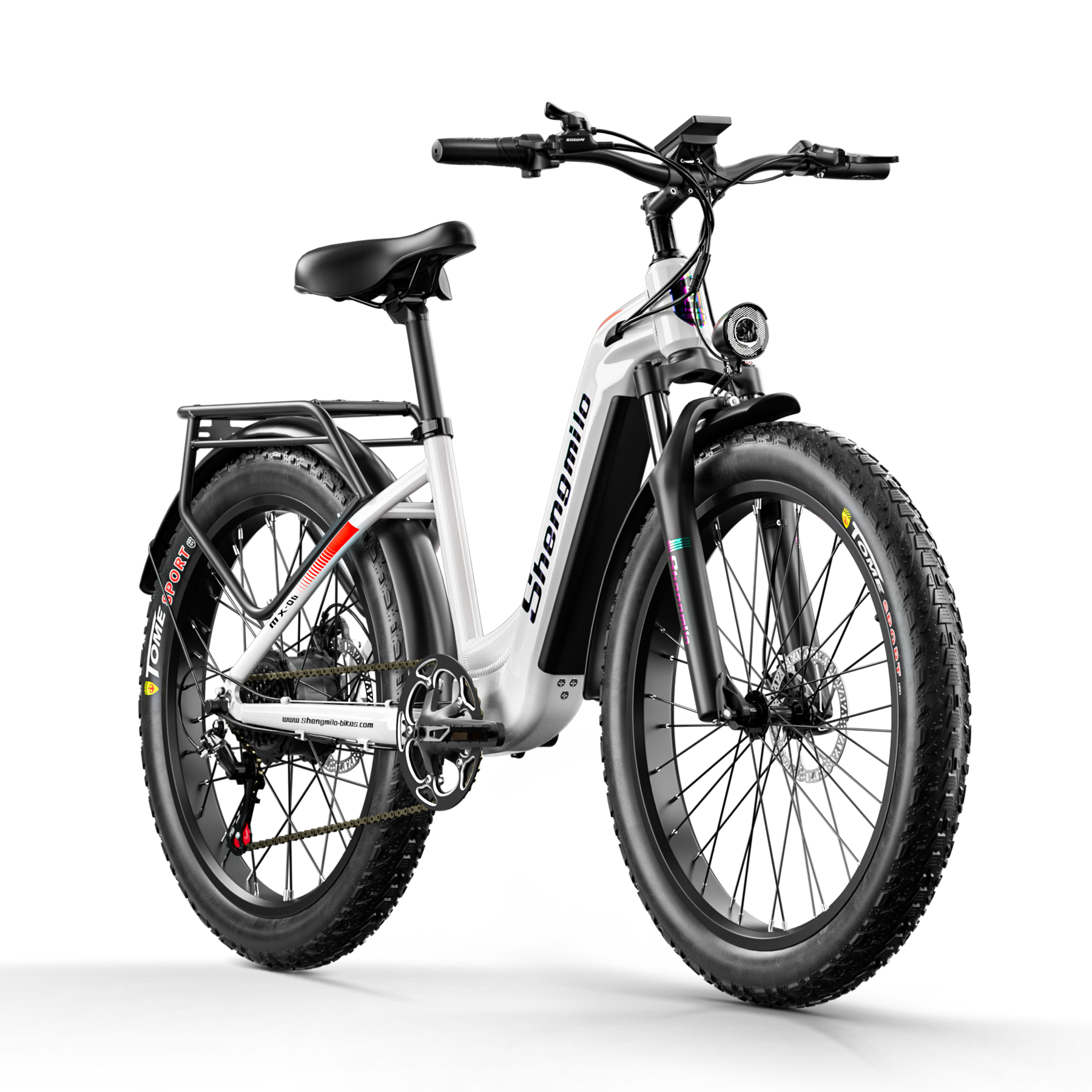 Shengmilo MX06 Step Through E-bike 48V 17.5AH SAMSUNG battery 90KM ran ...