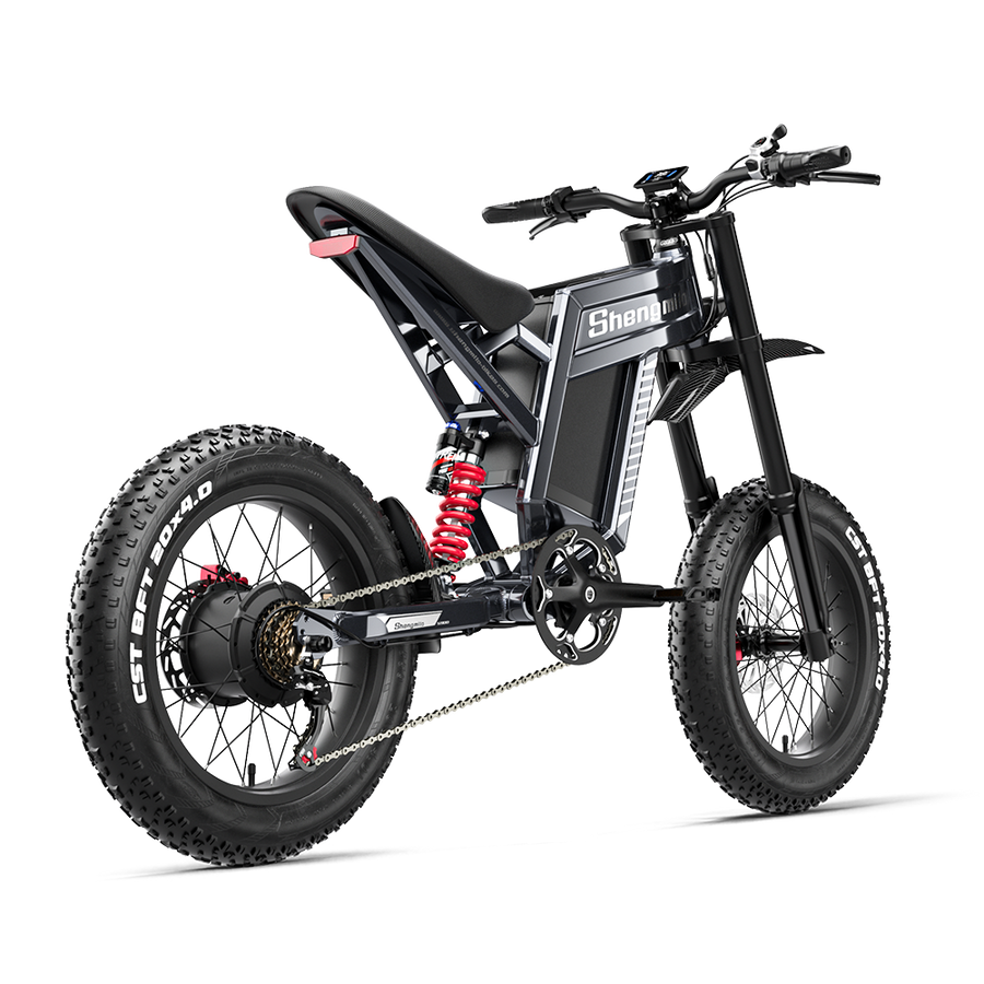 Shengmilo S900 Electric Bike with 1500W Power and 60V 30Ah Long-lastin ...