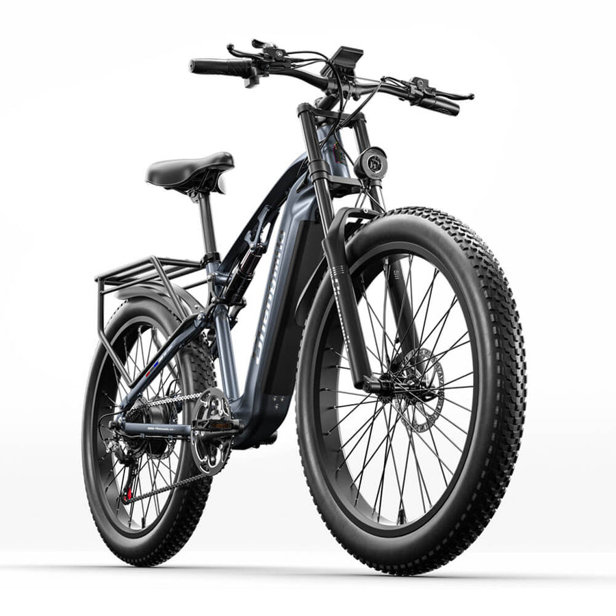 Shengmilo MX05 Full Suspension Electric Mountain Bike 48V 17.5AH 90KM ...