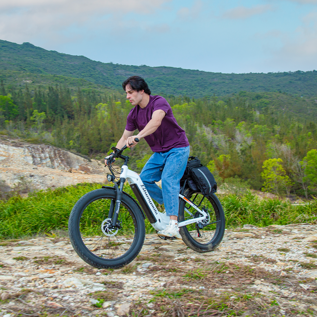 Shengmilo MX06 Step Through E-bike 48V 17.5AH SAMSUNG battery 90KM ran ...