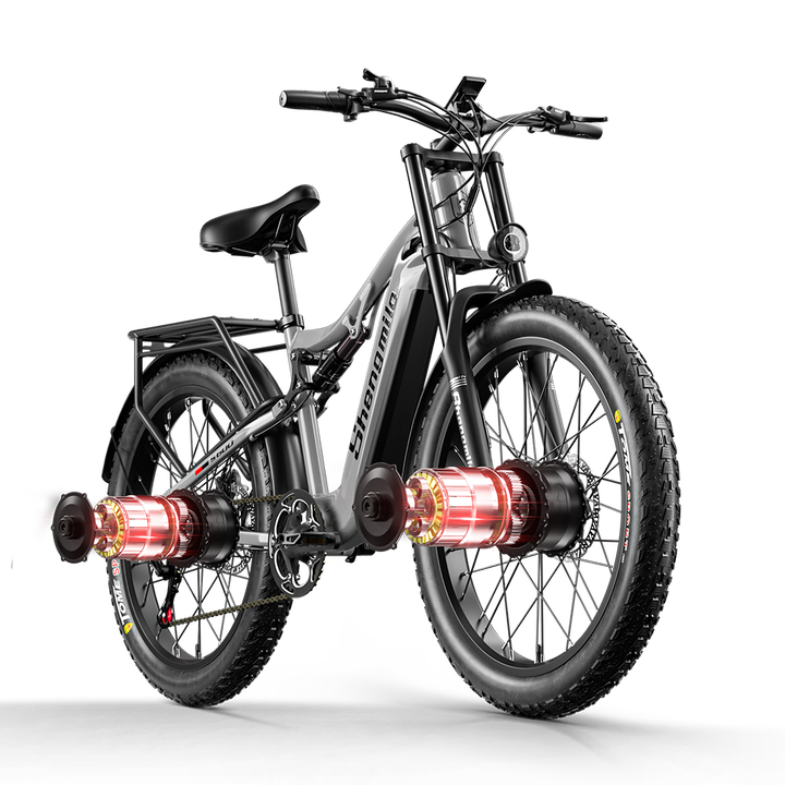 Shengmilo S600 2000W Dual Motor Electric Bike – Shengmilo® Official Website