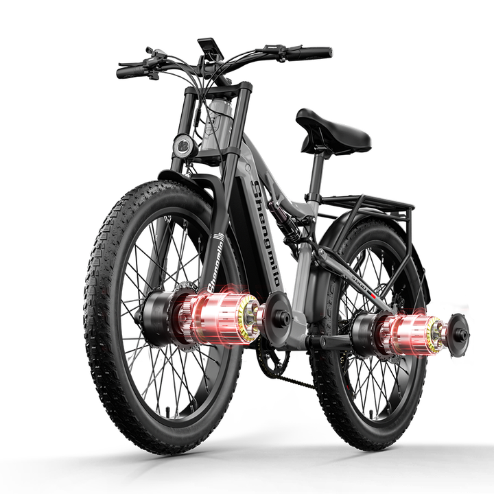 Shengmilo S600 2000W Dual Motor Electric Bike – Shengmilo® Official Website