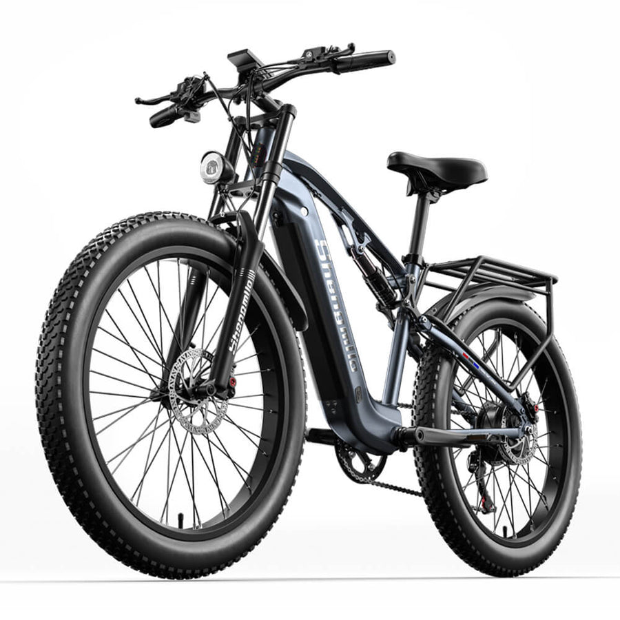 Shengmilo MX05 Full Suspension Electric Mountain Bike 48V 17.5AH 90KM ...