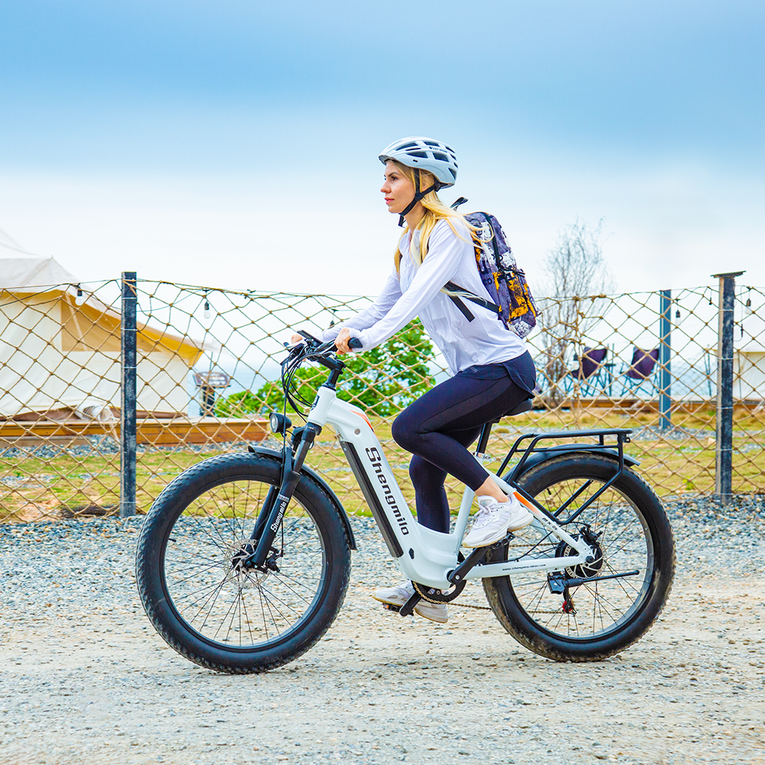 Shengmilo MX06 Step Through E-bike 48V 17.5AH SAMSUNG battery 90KM ran ...