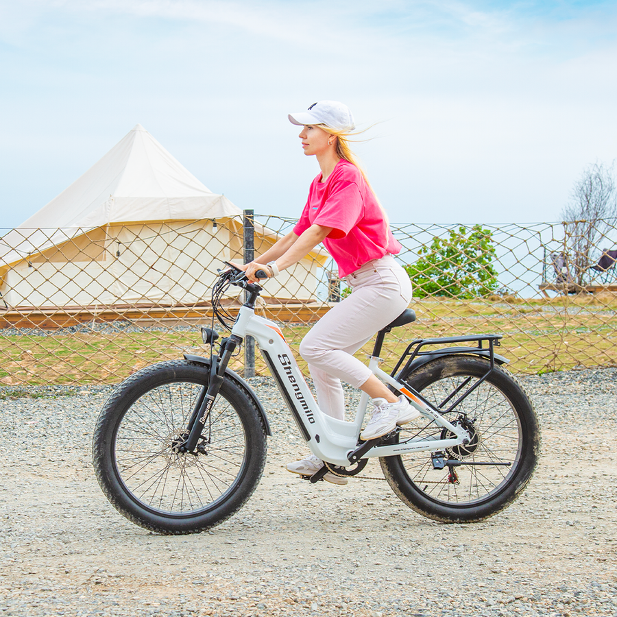 Shengmilo MX06 Step Through E-bike 48V 17.5AH SAMSUNG battery 90KM ran ...