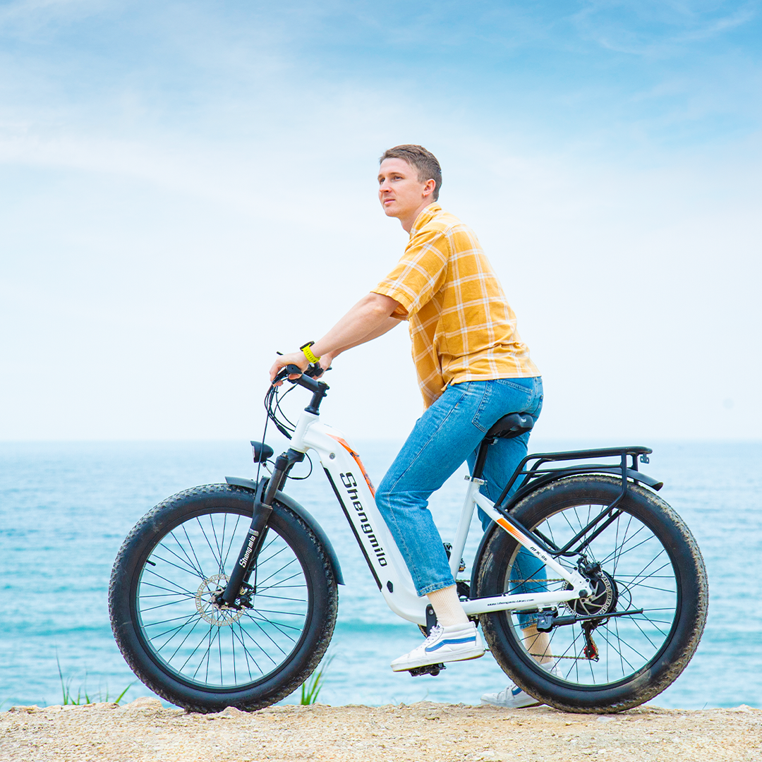 Shengmilo MX06 Step Through E-bike 48V 17.5AH SAMSUNG battery 90KM ran ...